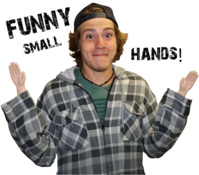TINY LITTLE HANDS ~Trick up Your Sleeves~ Gag Prank Magic Joke - Big ...