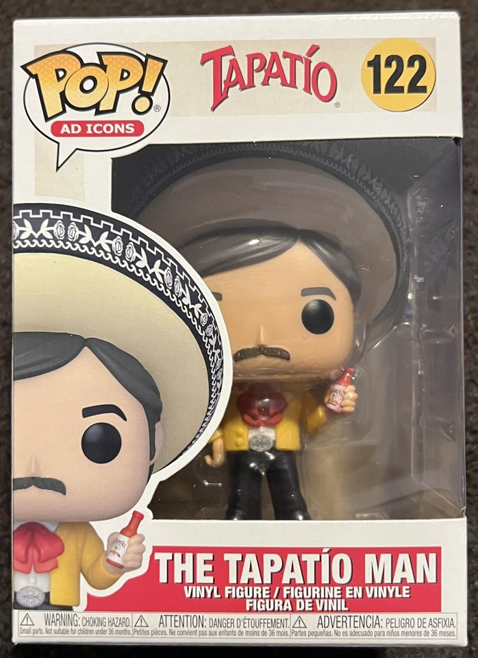 FUNKO POP VINYL AD TAPATIO 122 THE TAPATIO MAN BNIB + PROTECTOR | eBay