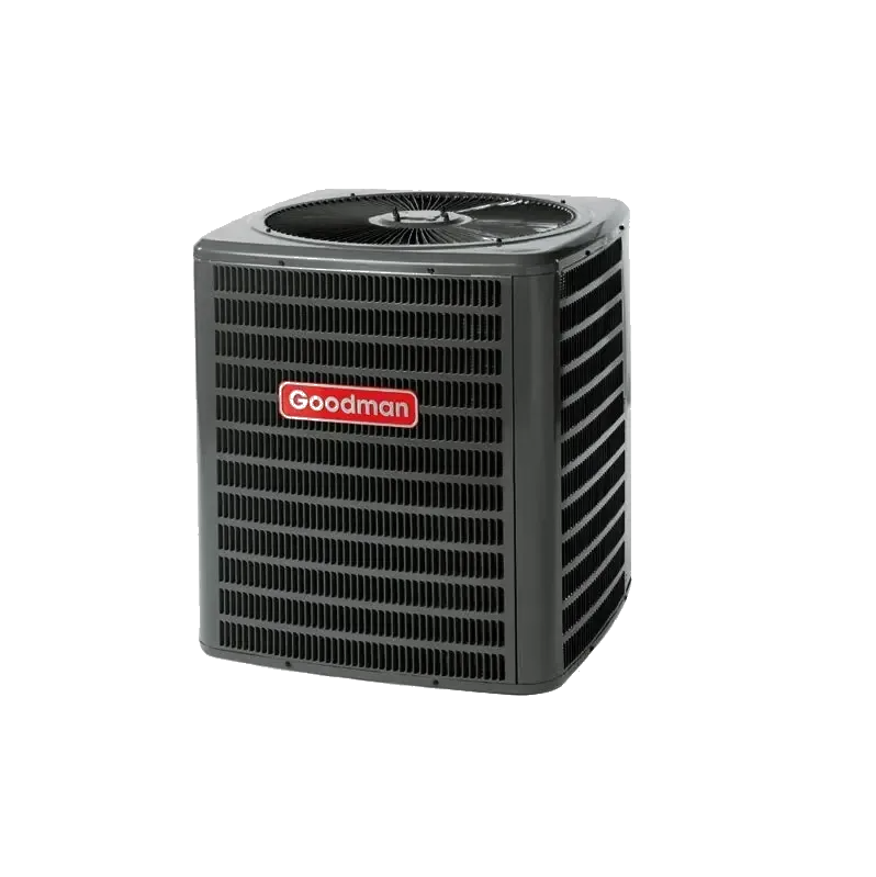 R32 Goodman 3 Ton AC & Gas Furnace Split System 13.8 SEER2 96% AFUE ...