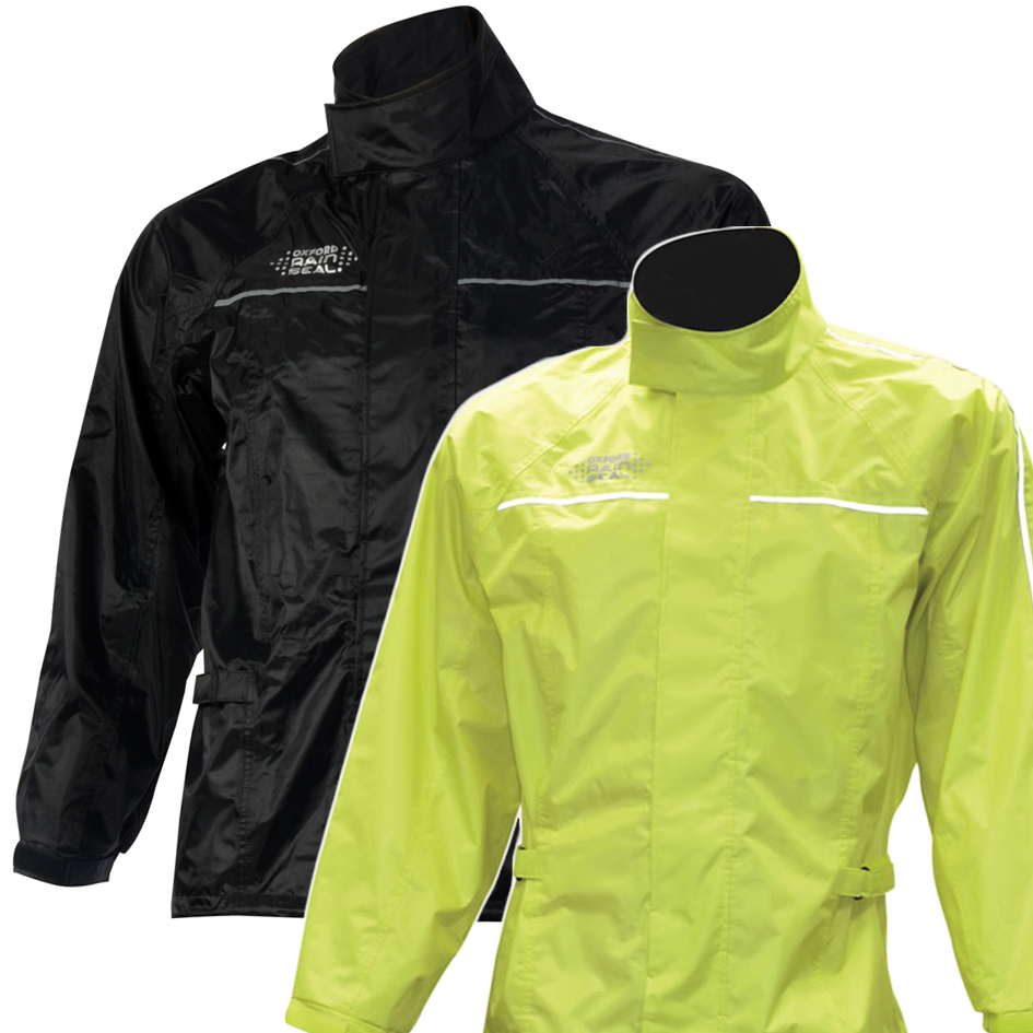 Oxford Rainseal Motorcycle Waterproof All Weather Over Jacket Motorbike ...