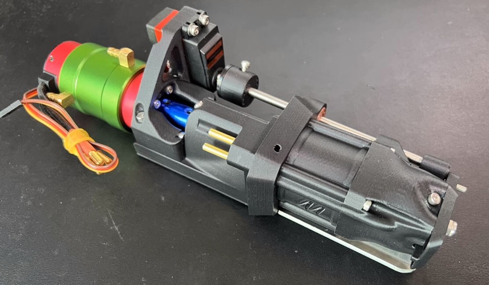 M-JET-35 Spray Pump Kit – 3D Printed Aluminum Alloy Paddle for RC Boats ...