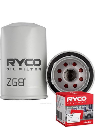 Ryco Oil Filter Z68 + Service Stickers fits GEO PRIZM GSI 1.6L L4 ...