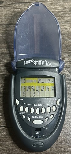 Radica 2003 Lighted Solitaire Handheld Electronic Game *TESTED ...