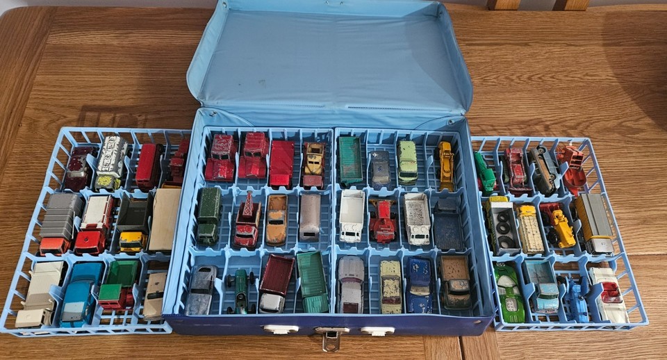 Original Vintage Matchbox Series Collector's Case 41 Carry Case Inc 48 ...