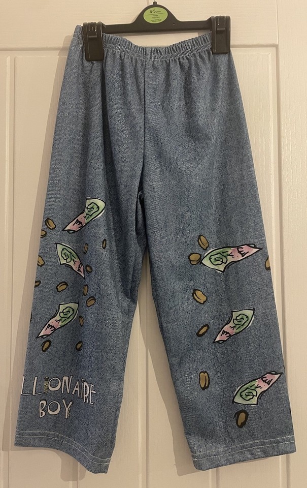 David Walliams Billionaire Boy Costume 4-5 Years World Book Day | eBay UK