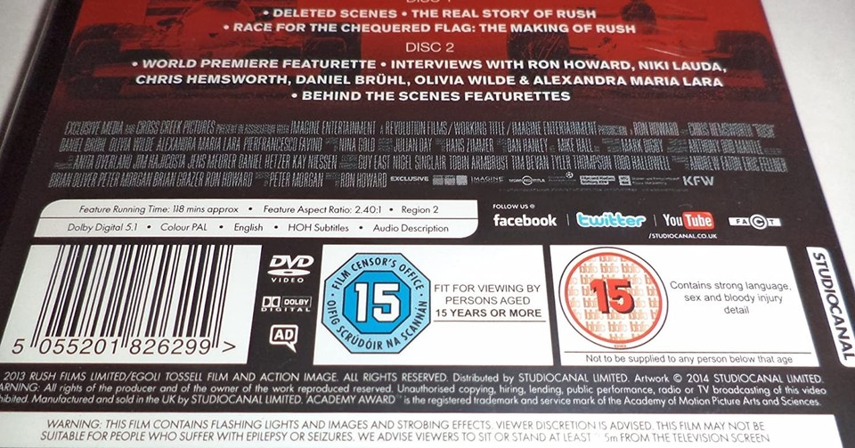 Rush 2 Disc Edition (DVD) | eBay