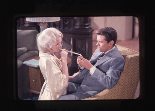 The Carpetbaggers Tom Lowell Carroll Baker smoking Original 35mm ...
