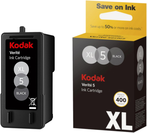 Kodak Verite 5 Replacement Inks (ALK1UA) XL Black Ink Jet Cartridge ...