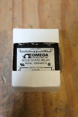 OMEGA SOLID STATE RELAY SSR240DC10 NEW | eBay