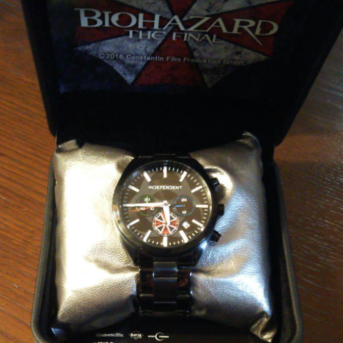 Biohazard Resident the Evil INDEPENDENT Collaboration Watch Rare Used ...
