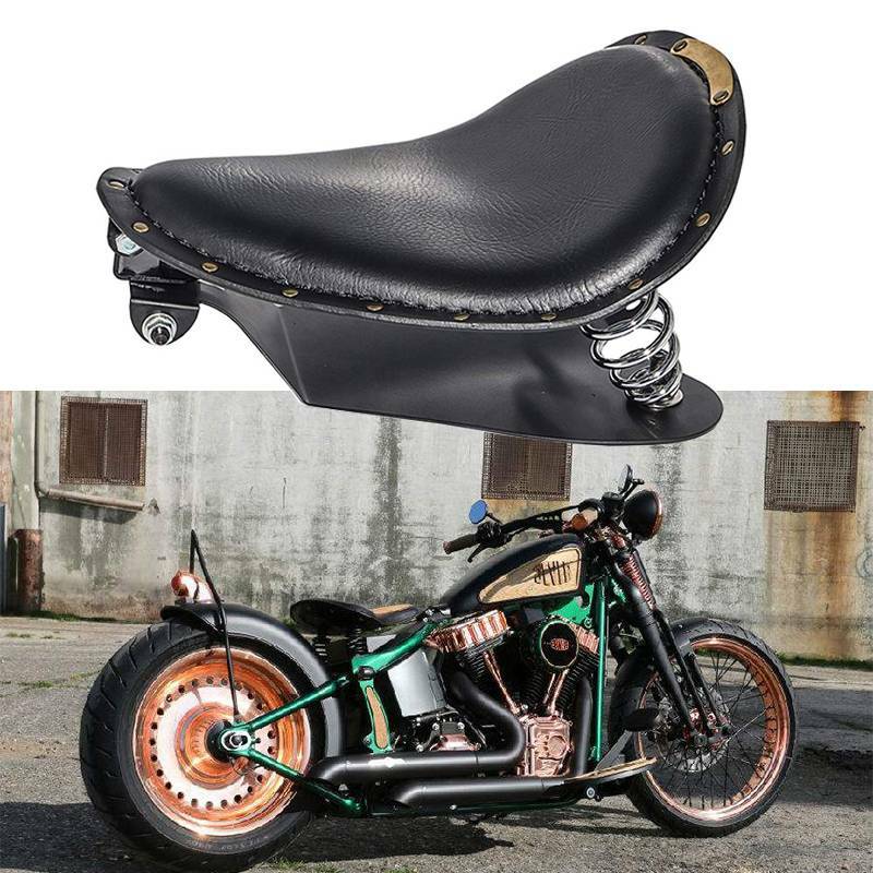 For Harley Davidson Softail Springer Fatboy Bobber Solo Seat Spring ...