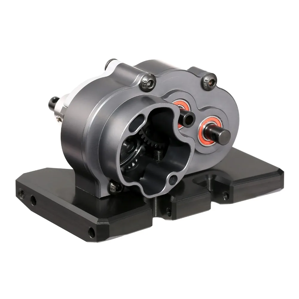 OD-3 Overdrive Gearbox Transmission for 1/10 RC Crawler LCG Chassis ...