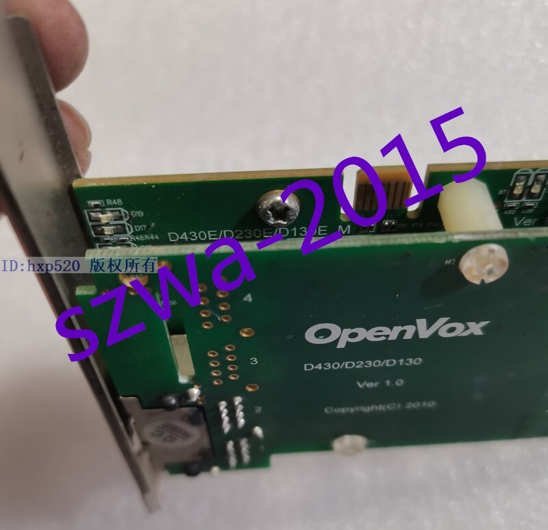 1pcs Used OpenVox D430/D230/D130 D430 T1/E1/J1 PCI-E | eBay