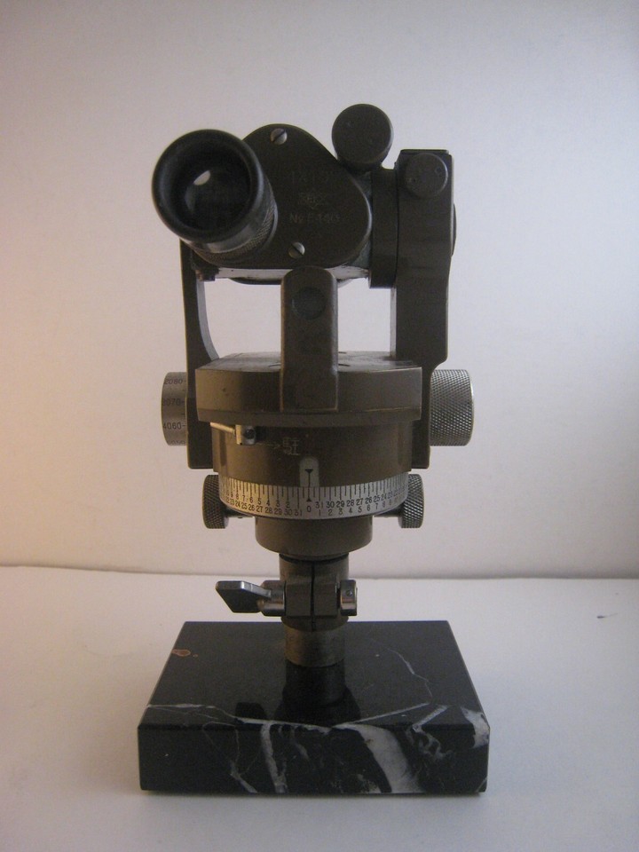 WWII Japanese military artillery aiming circle scope | eBay