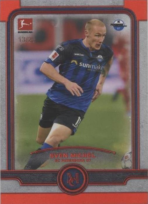 2019-20 Topps Museum Collection Bundesliga - Sven Michel #69 Ruby /25 ...