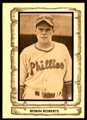 Robin Roberts 1981 Cramer Baseball Legends Series 2 Card# 56 | eBay