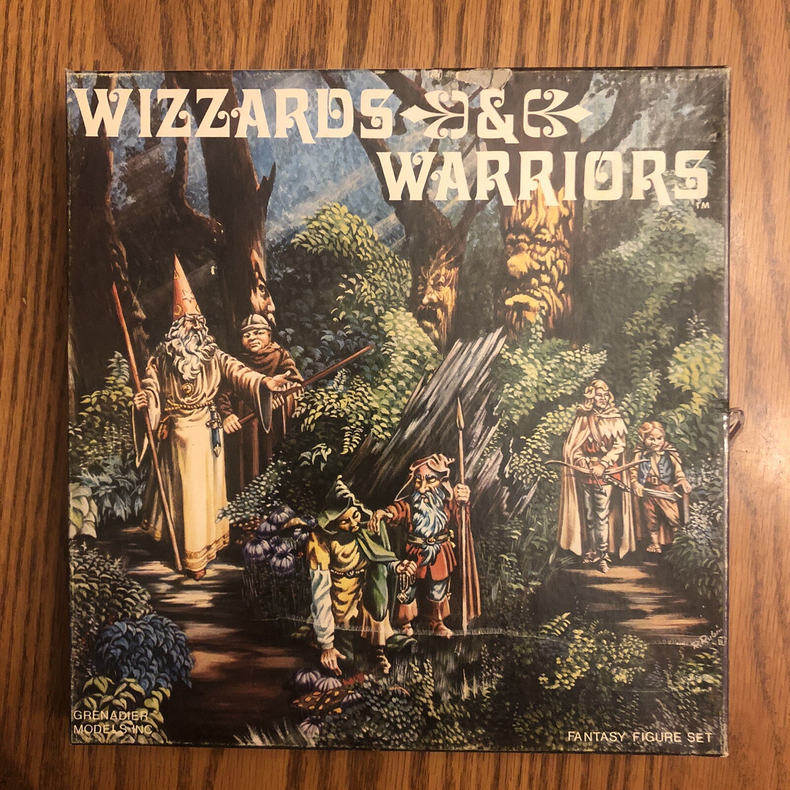 RARE! WIZZARDS & WARRIORS Fantasy Figure Set WW07 Grenadier NM ...