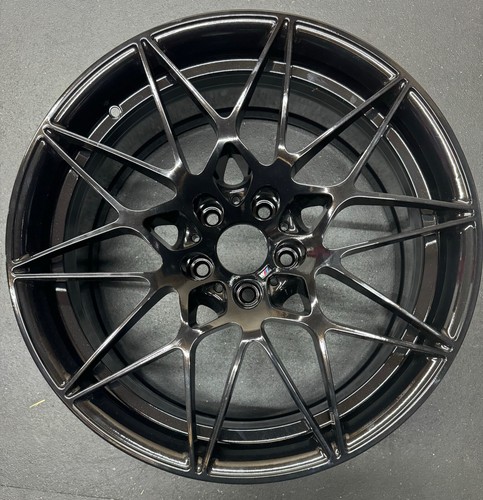 1 Original BMW M3 M4 OEM 666M 20" Competition Black 20x9 FrontWheel Rim ...