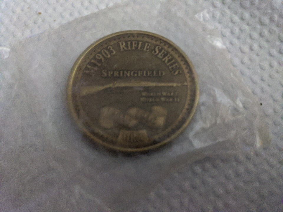 NRA Challenge Coin - M1903 Rifle Series Springfield 1903-1936 | eBay
