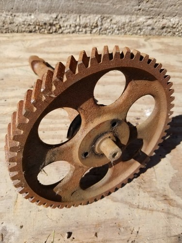1947 John Deere A JD tractor engine motor camshaft & cam drive gear | eBay