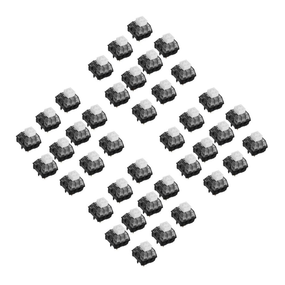 10 Pcs Mechanical Keyboard Clicky White For Gaming Keyboards | eBay