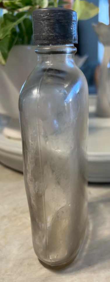Early 1900s The Tortoni Restaurant and Saloon whiskey flask from Denver ...
