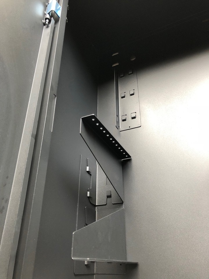 NETWORK CABINET 19'' RACK Hubbell Re-box Style ENCLOSURE CCTV Or ...