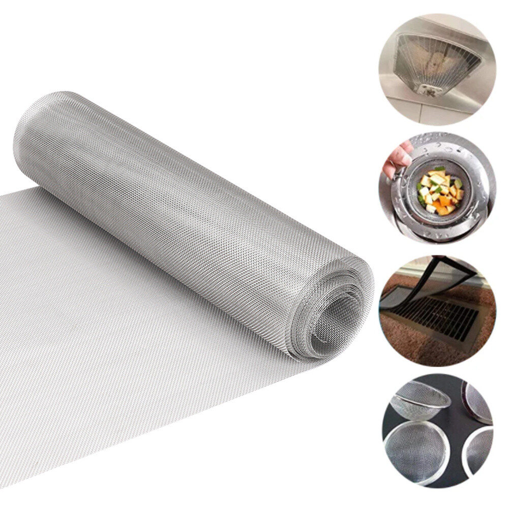 3/6M Galvanised Rat Mesh Rodent Proofing | Wire Metal Mesh Blocks Rats ...