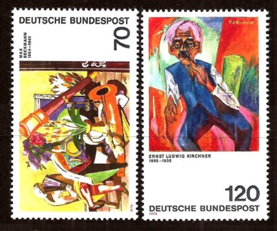 [D7441] BRD, Germany, Full set 1974, MNH** German Expressionists ...