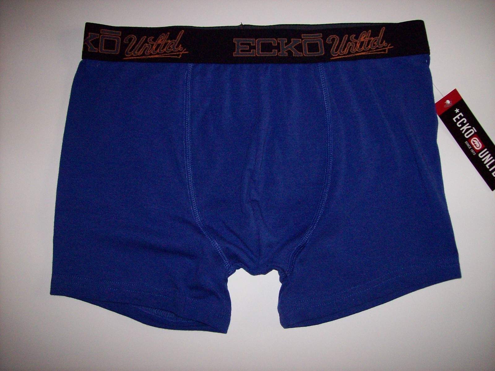 Ecko Unltd. Underwear Trunk Mens Solid Blue Graphite Select Sz S M L XL ...