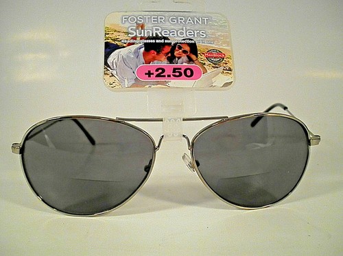 FOSTER GRANT SUN READER BIFOCAL SUNGLASSES "JET GUN" | eBay