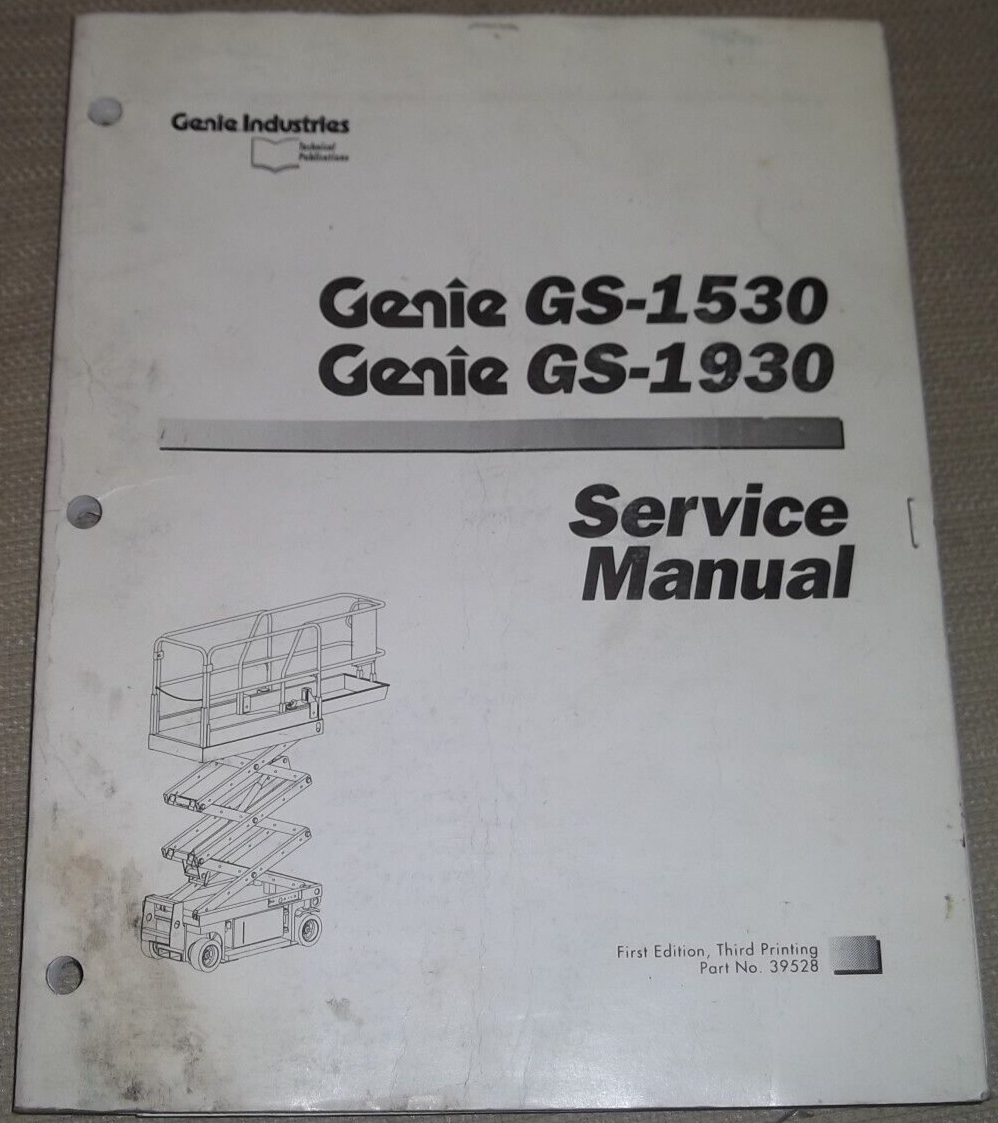 Genie Lift 1930 Parts 4301873