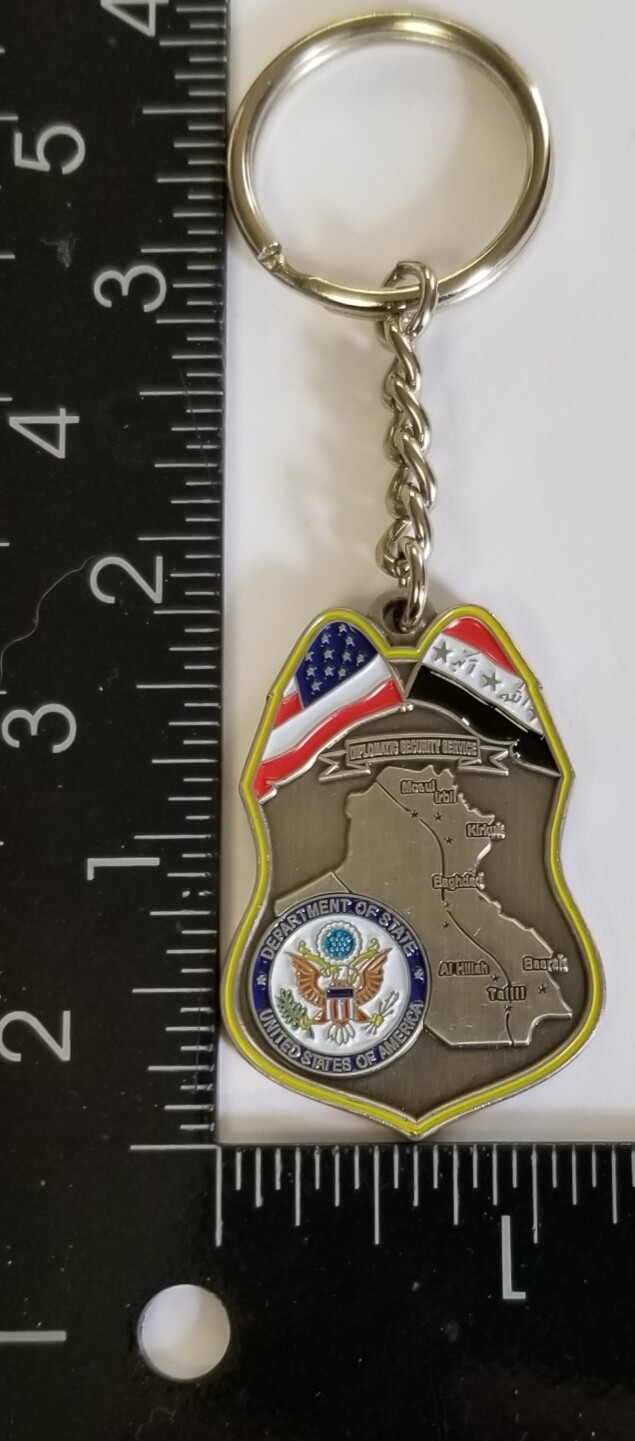 US Dept of State DOS DSS RSO Regional Security Office Baghdad Iraq ...