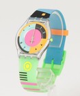 SWATCH NEON HOT RACER SS08K119 Unisex watch SWISS MADE | eBay