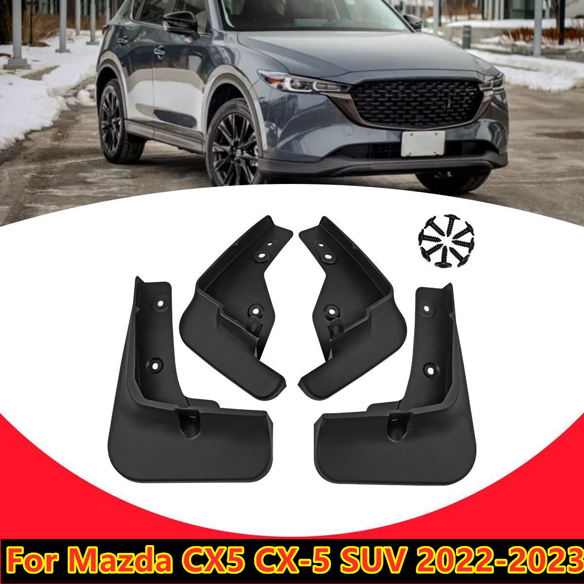 4X Front Rear Splash Fender Mud Flaps Guards For Mazda CX5 CX-5 SUV ...