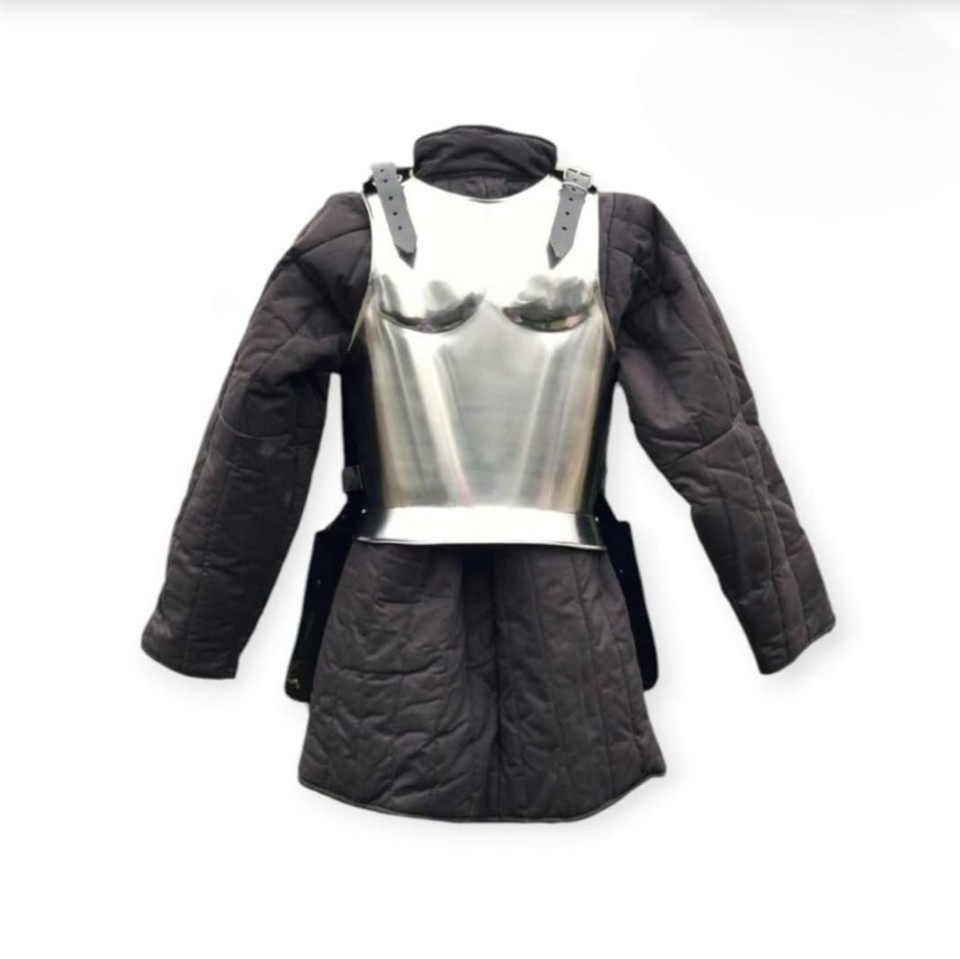 Medieval Knight Armor Chest Plate & Tassets Roman Cuirass Body Armor ...