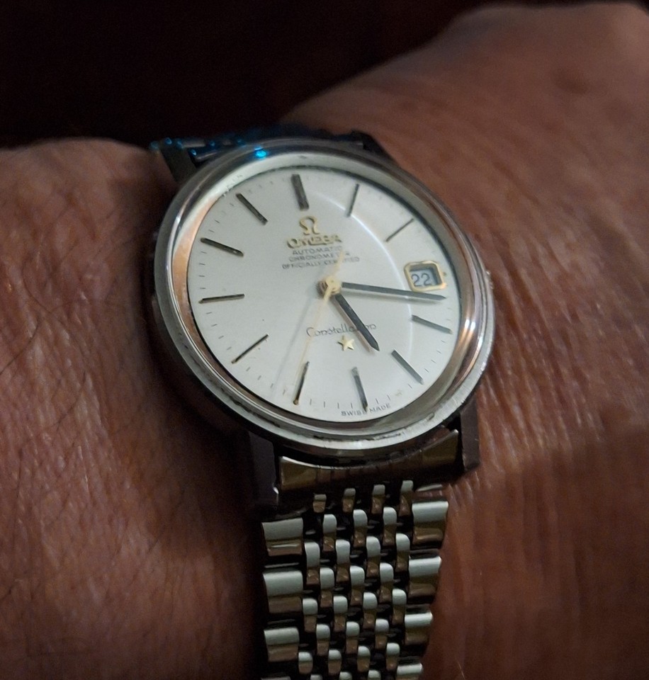 Vintage Omega Constellation Automatic Chronometer Men’s Watch 34mm ...