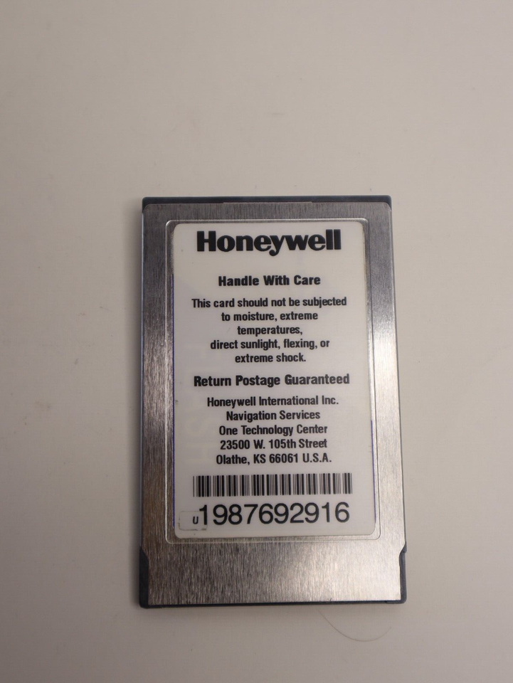 Bendix King KMD 550 / KMD 850 Americas Data Card 071-00161-0201 | eBay