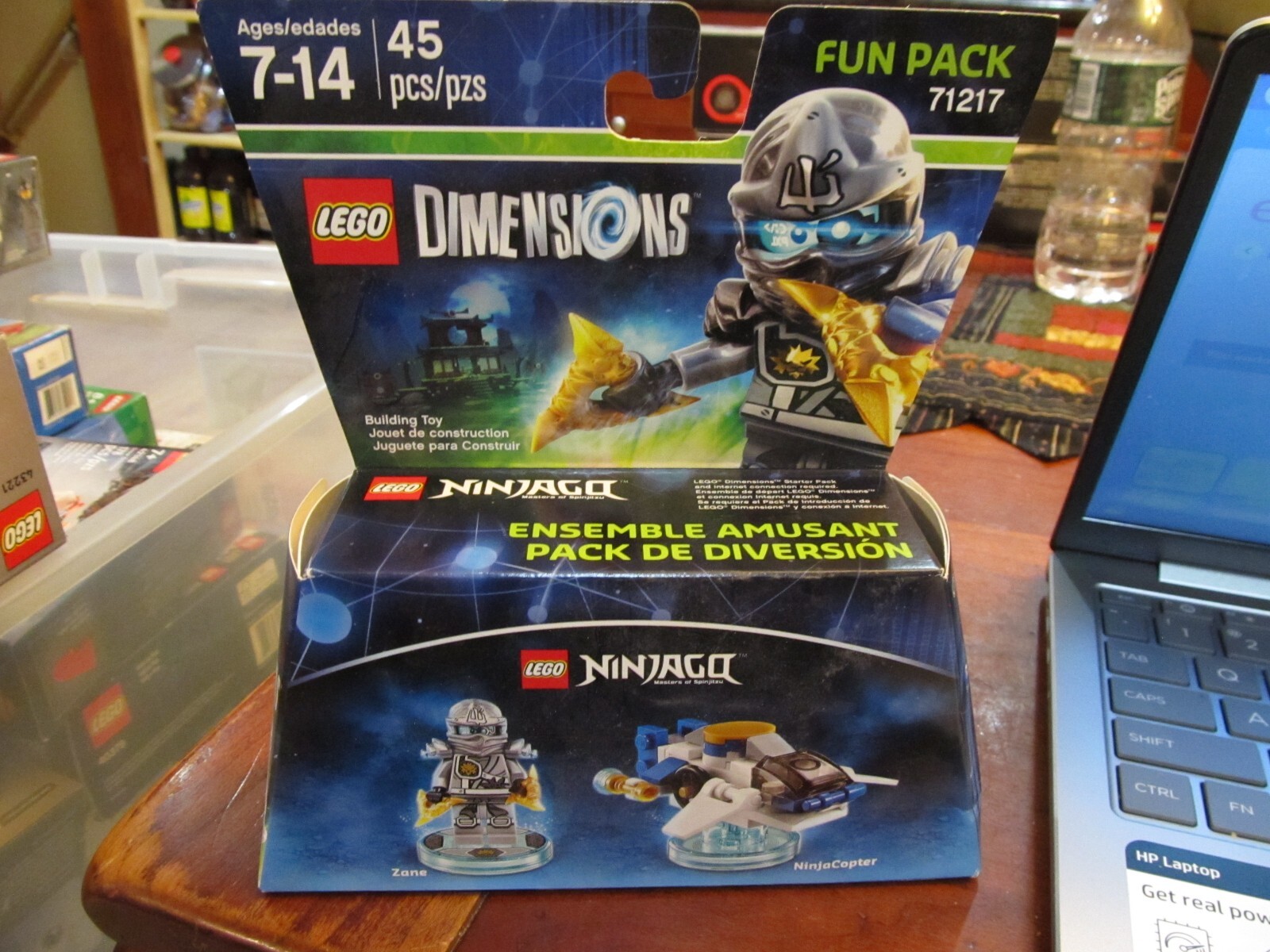 LEGO Dimensions Fun Pack Ninjago Zane and 71217 3 in 1 Ninja Copter NEW ...