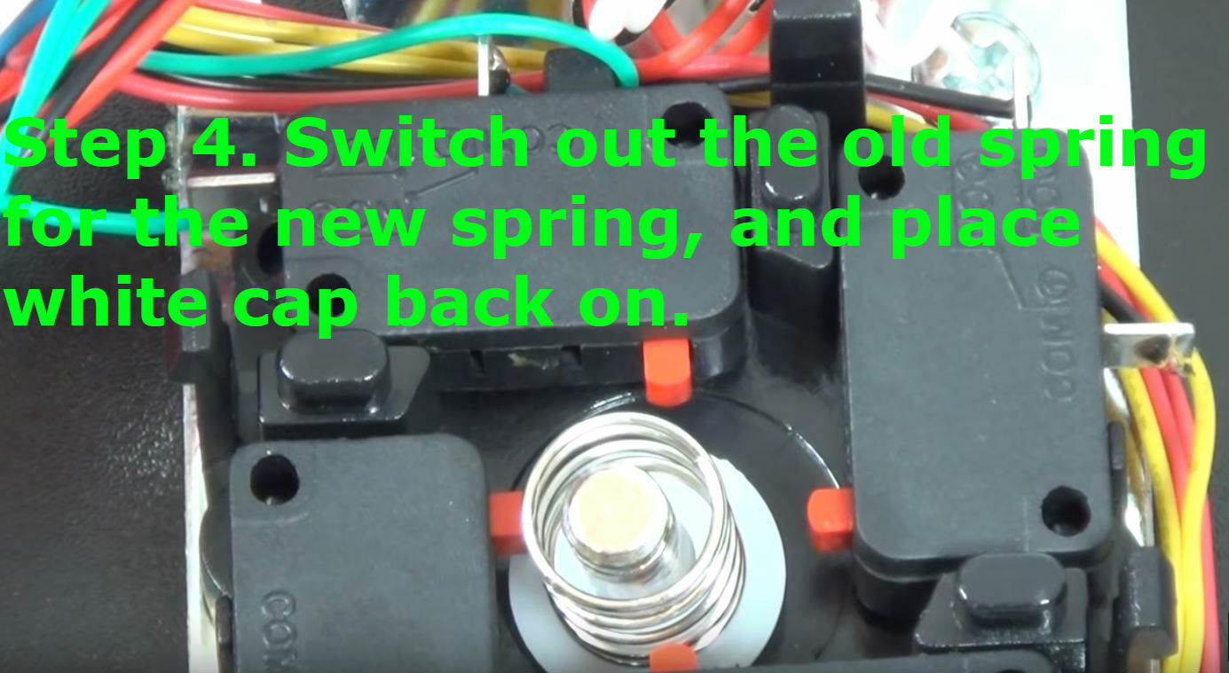 4lb Tension Spring for Sanwa JLF Joysticks Seimitsu Zippy Arcade ...