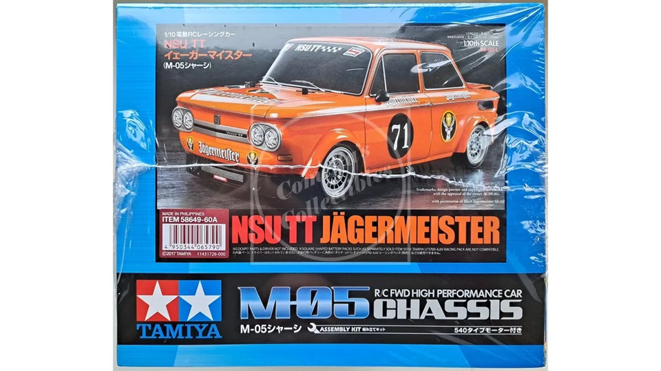 Tamiya 1/10 NSU TT Jägermeister Kit M-05 Chassis FWD w/ Motor & ESC ...