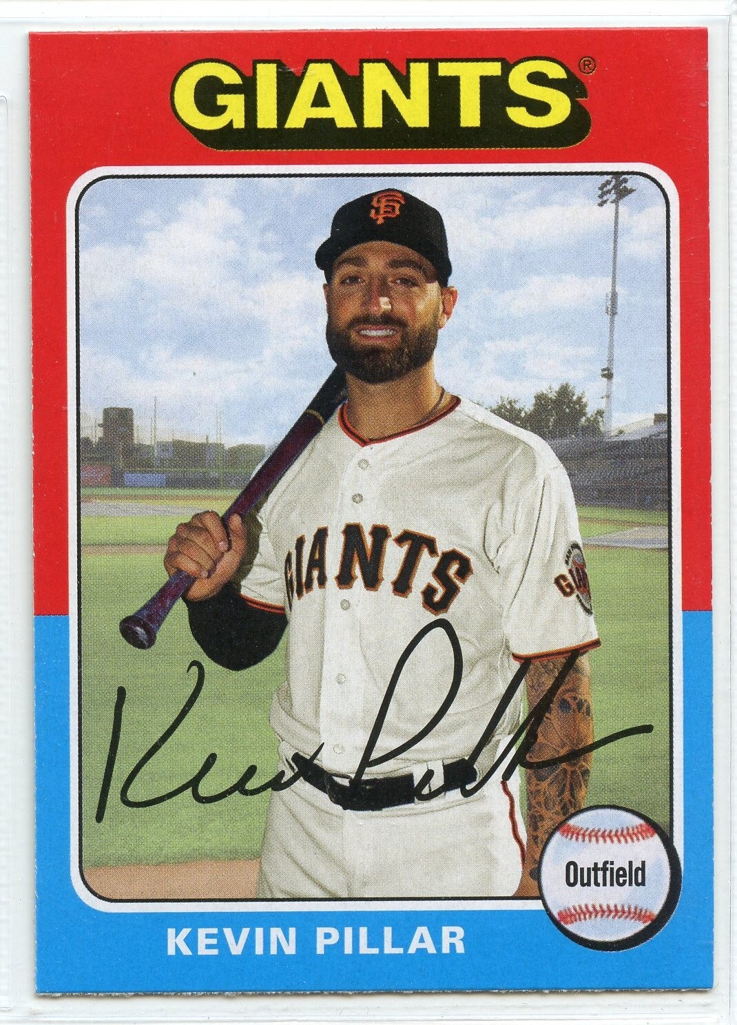 2019 Topps Archives Baseball - #135 - Kevin Pillar - San Francisco ...