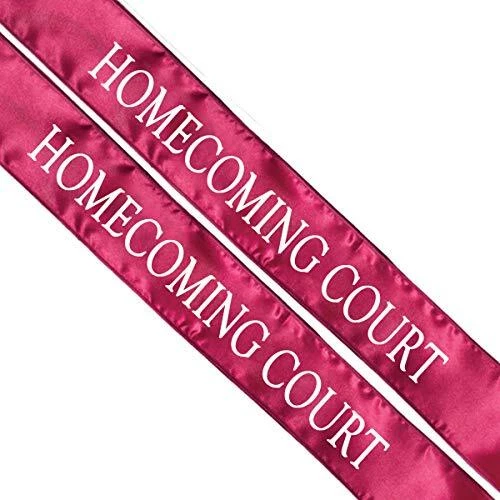 Homecoming Court Sashes