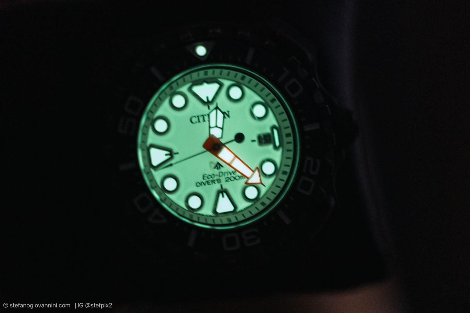Citizen Promaster Titanium Dive Watch White Full Lume… - Gem