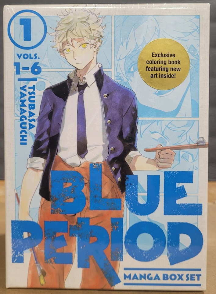 Blue Period Manga Box Set 1 (Vol 1-6) Brand New In English From ...