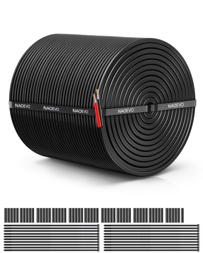 18 Gauge Wire 2 Conductor Electrical Wire, 18 AWG Stranded PVC Cord ...