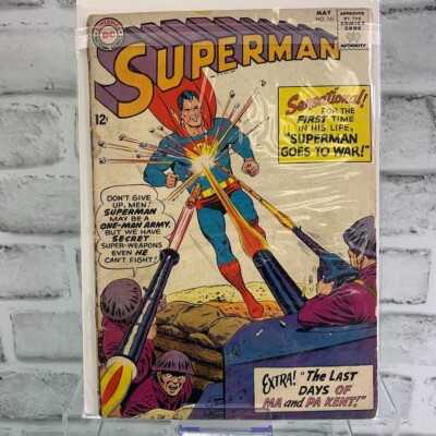 DC Comics SUPERMAN #161 May 1963 | eBay