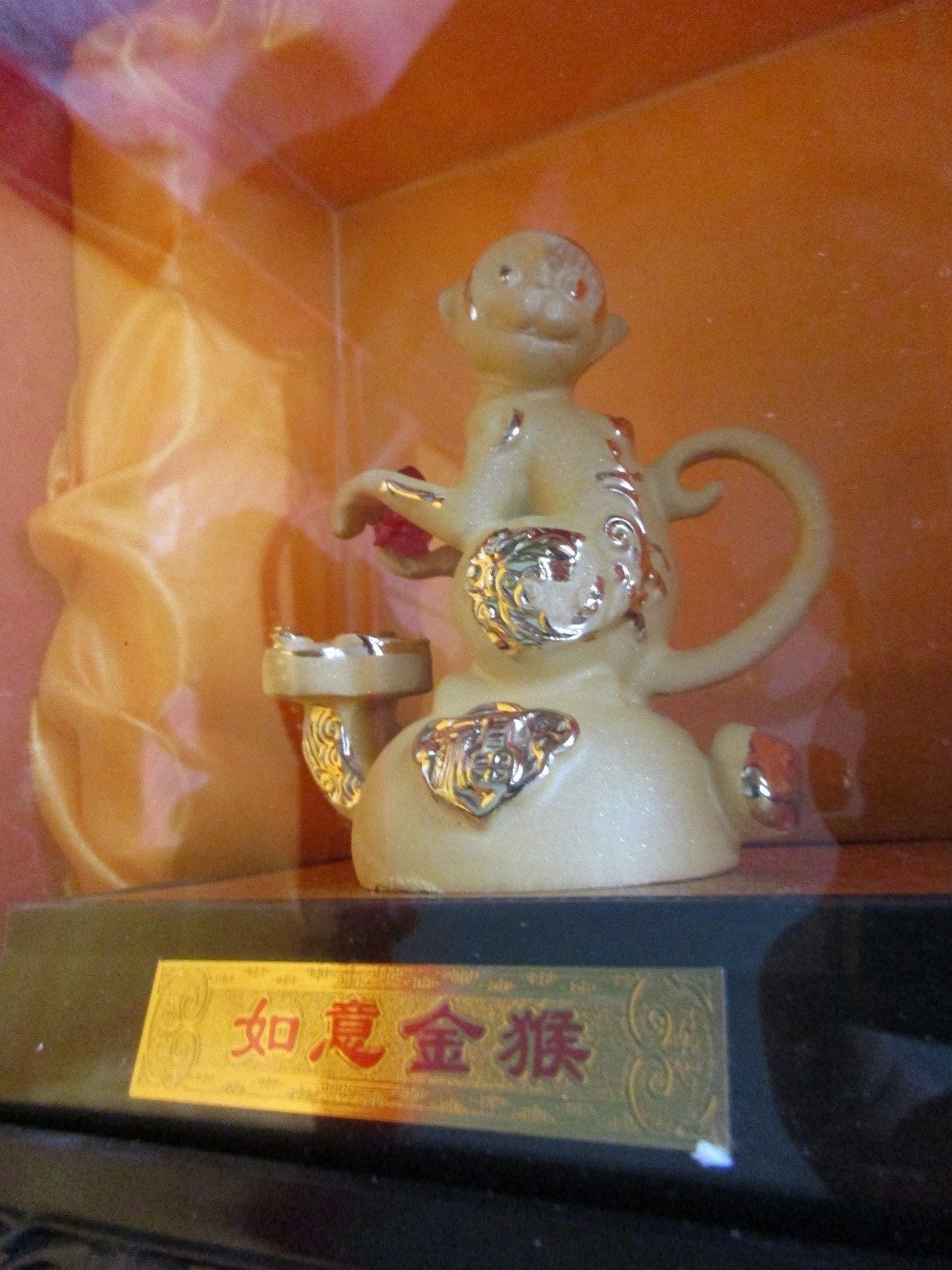 2016 Year of the Golden Monkey Statue with Certificate in case | eBay