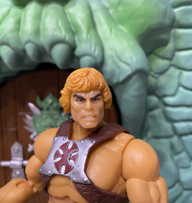 Motu Masterverse Custom Vintage Style He-Man Head | eBay