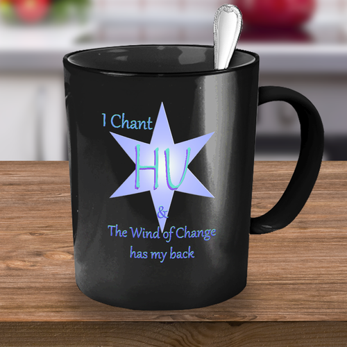 Hu Chant Gift Mug Eckankar Wind of Change Spiritual Uplifting Big ...